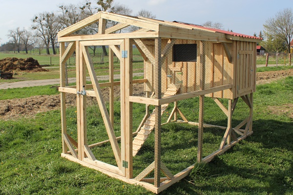 We build a chicken tractor – Beautiful Chaos